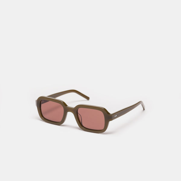 Cascade Sunglasses in Olive/Dusty Rose - AKILA