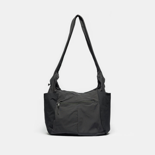 Soft Comp Shoulder Bag in Black