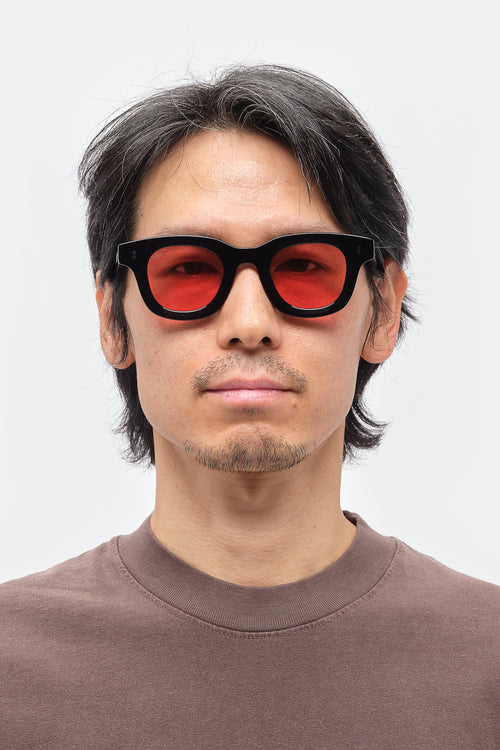 Apollo Sunglasses in Tortoise/Red