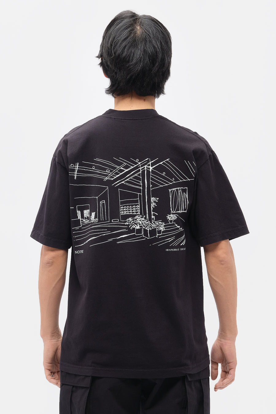 Stramp T-Shirt in Black Edge